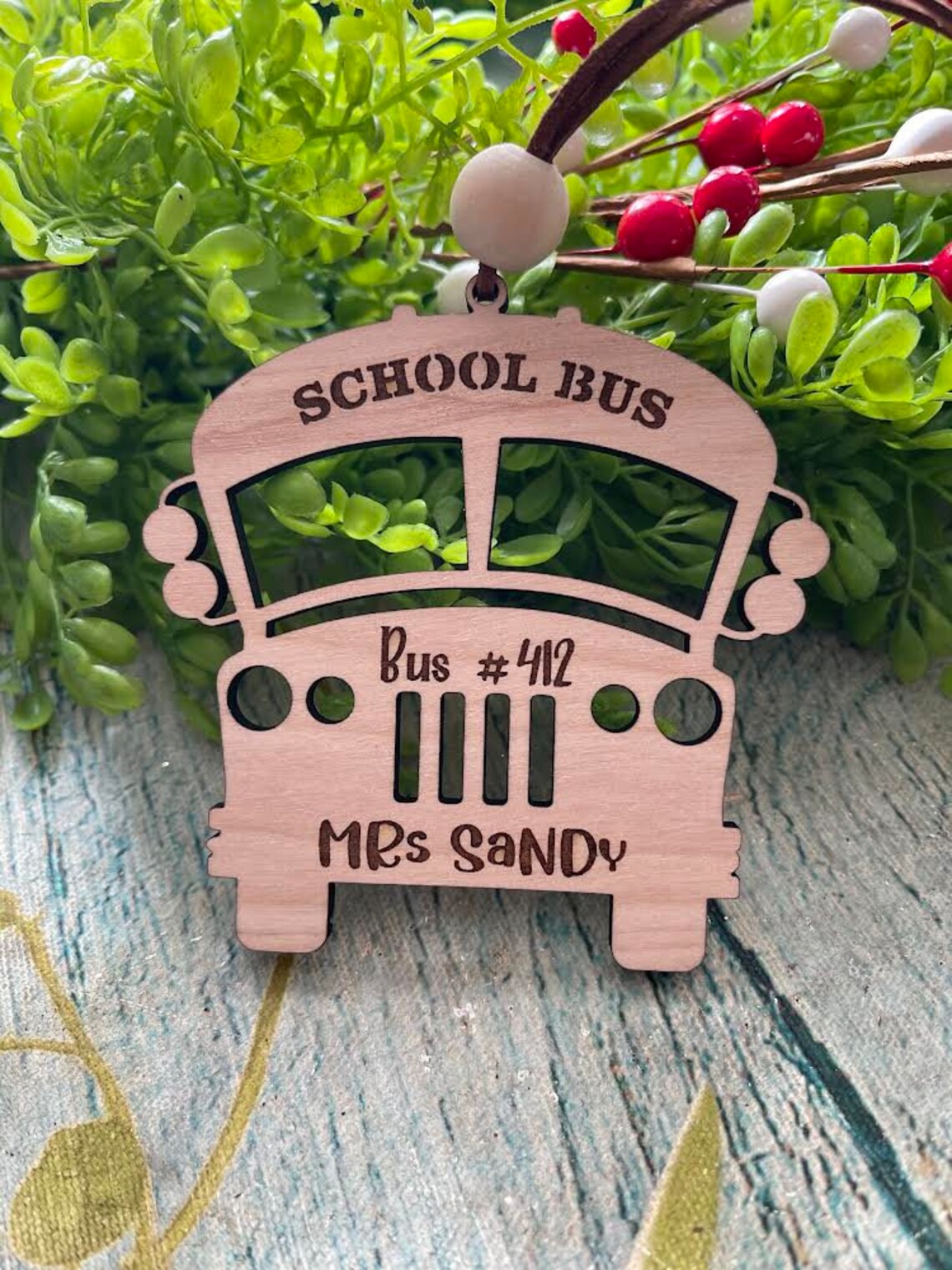 Bus Driver Ornament Custom Bus Driver School Bus Driver - Etsy