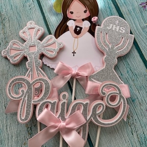 First Communion Decor, First Communion Centerpieces, Holy Communion ...