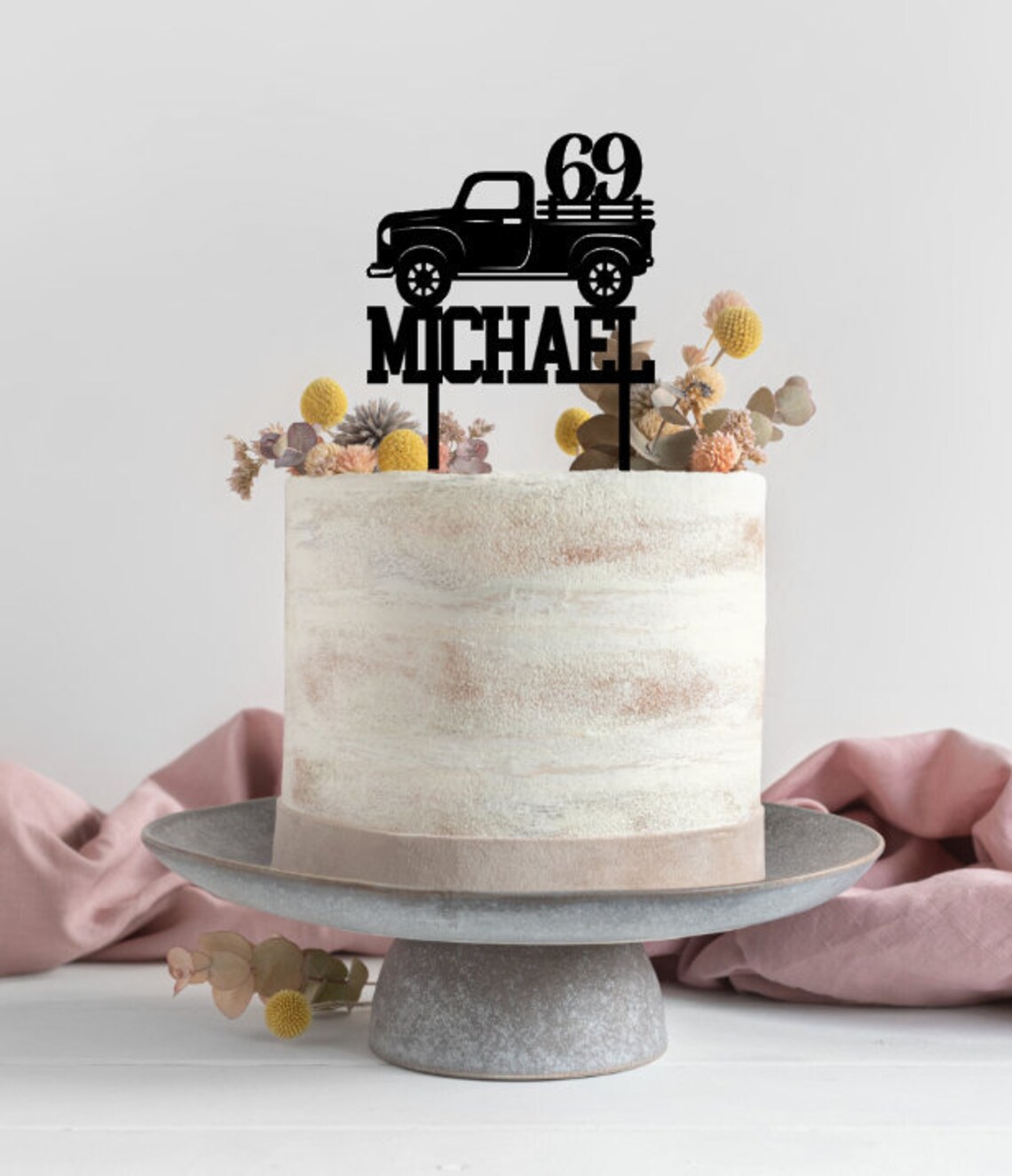 Vintage Truck Cake Topper Truck Cake Topper Farm Truck Cake - Etsy