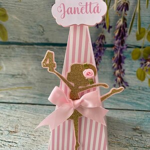 Ballerina Favor Box, Ballerina Treat Box, Ballet Loop Box,ballet Party ...