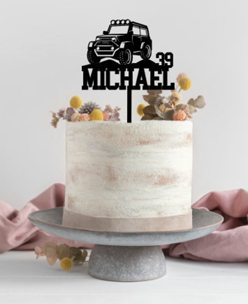 Off Road Cake Topper off Road Truck Cake Topper Personalized - Etsy