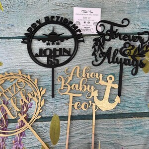 Airplane Cake Topper, Aviation, Pilot Cake Topper, Flying, Boys ...