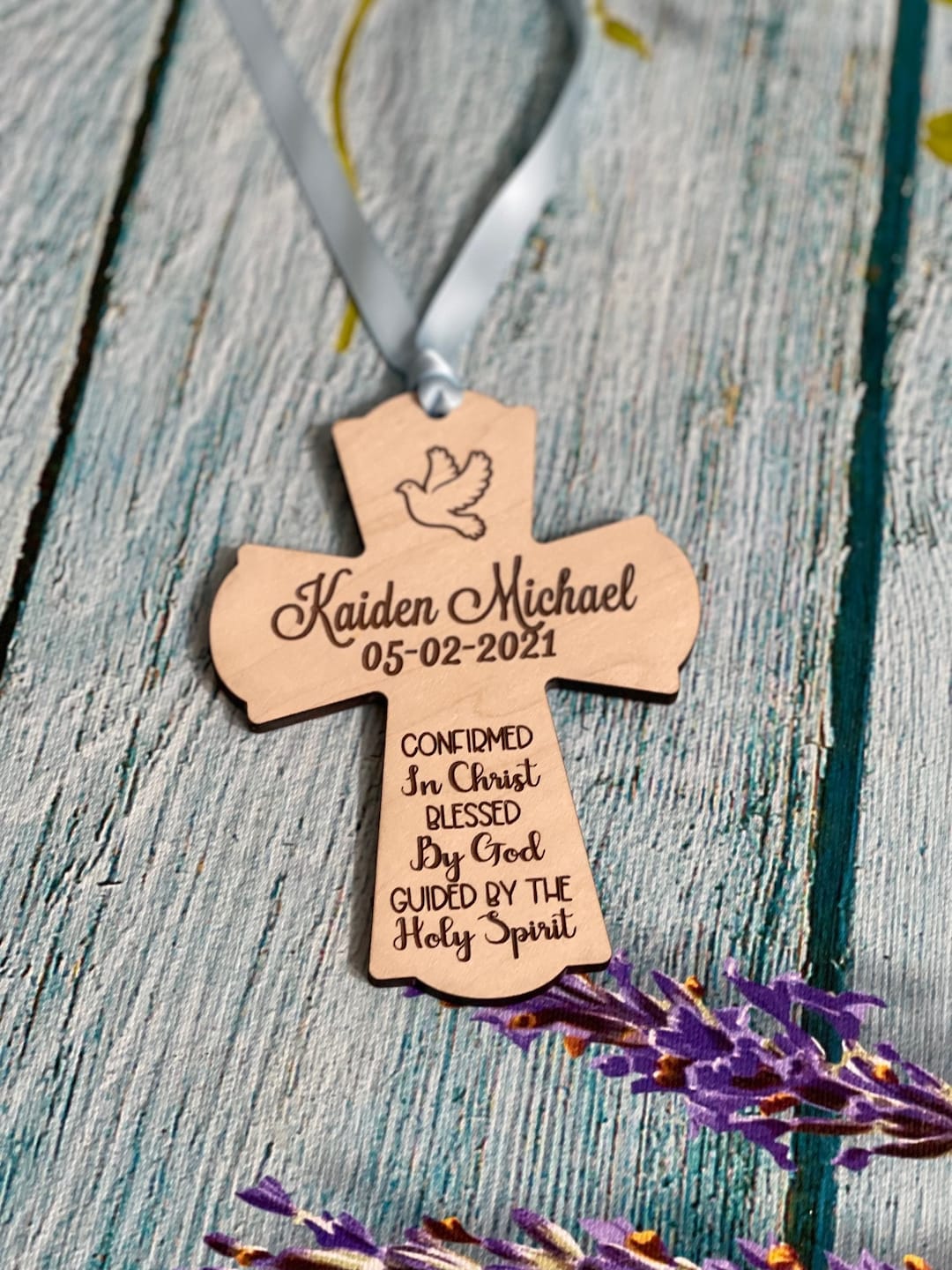 Confirmation Cross, Personalized Cross, Confirmation Favor ...