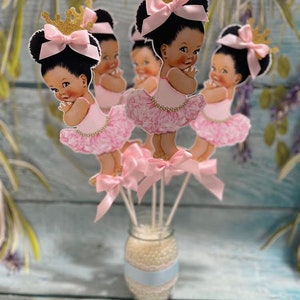 Princess Ballerina, Ballerina Centerpiece, Princess Ballerina Shower ...