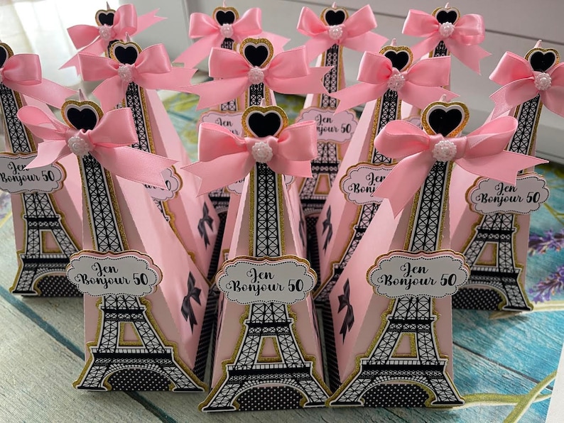 Paris Favor Box Paris Party Decor Paris Decorationparis - Etsy