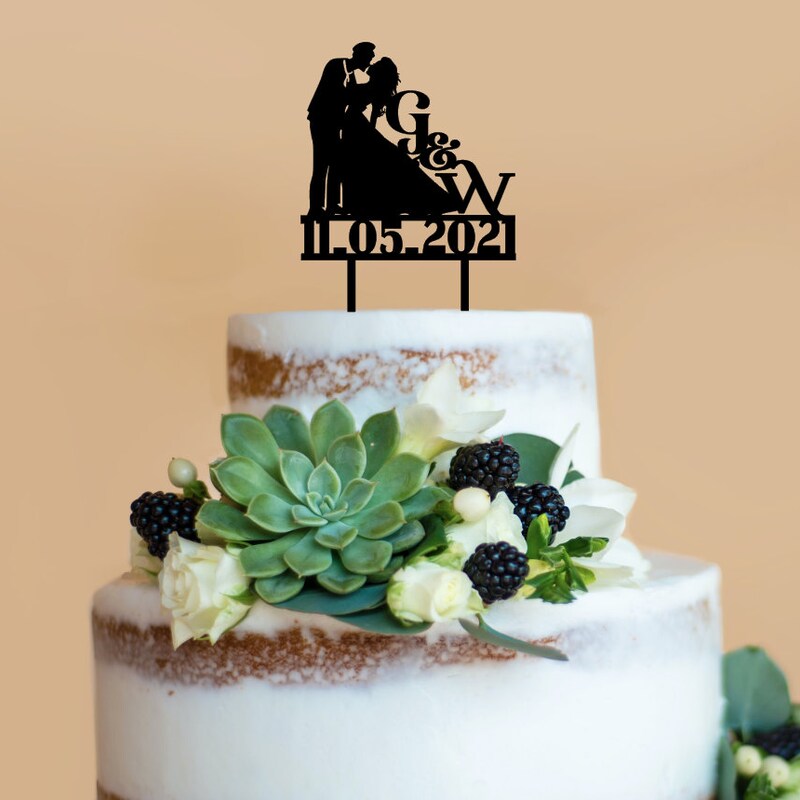 Navy Cake Topper - Etsy