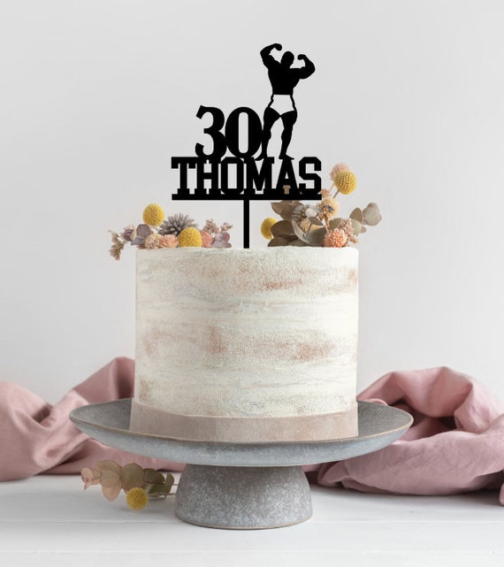 Muscle Man Party Cakes