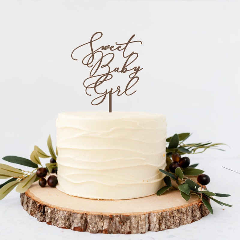 Baby Cake Topper - Etsy