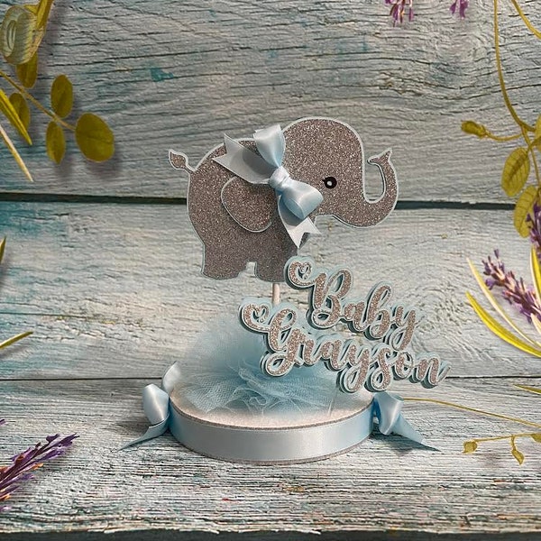 Elephant Baby Shower Centerpiece - Etsy