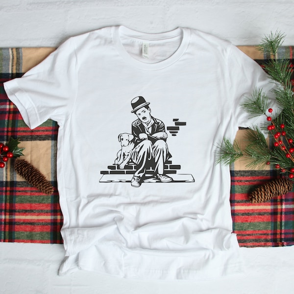 Silhouette Charlie Chaplin - Etsy