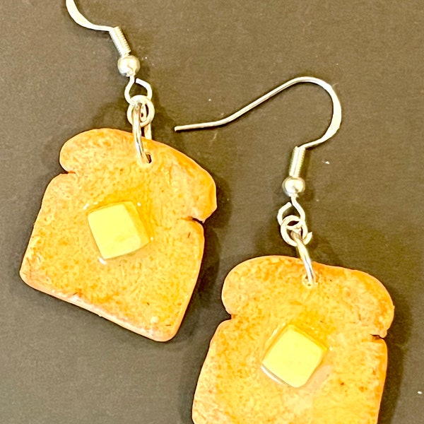 Toast Earrings - Etsy