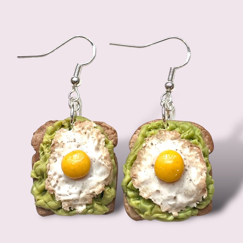 Toast Earrings - Etsy