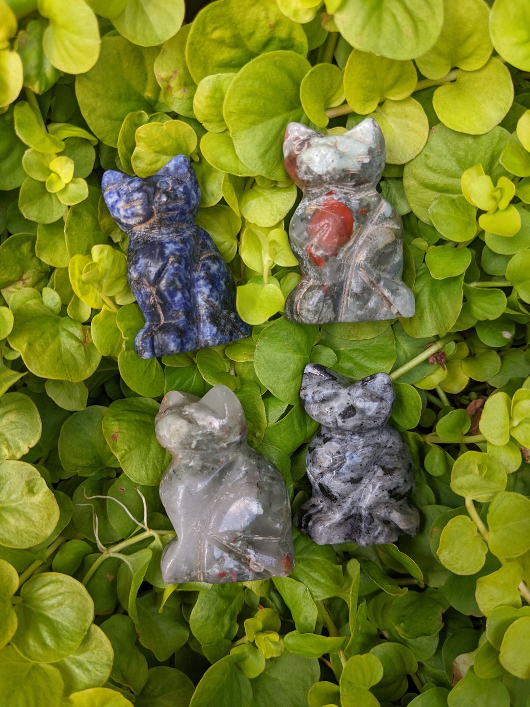 Crystal Cat Carvings - Etsy