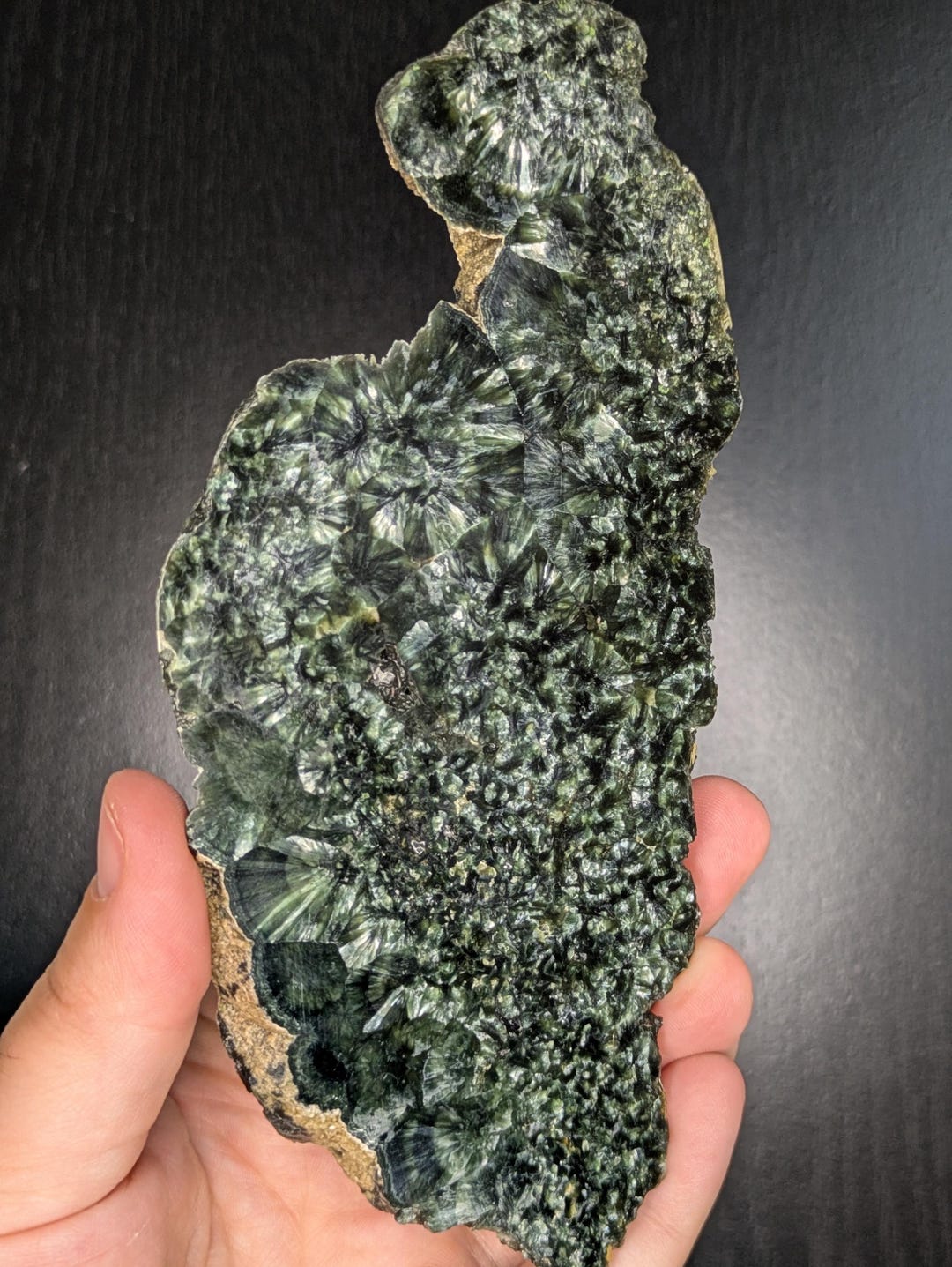 Green Seraphinite Crystal Slab - Etsy
