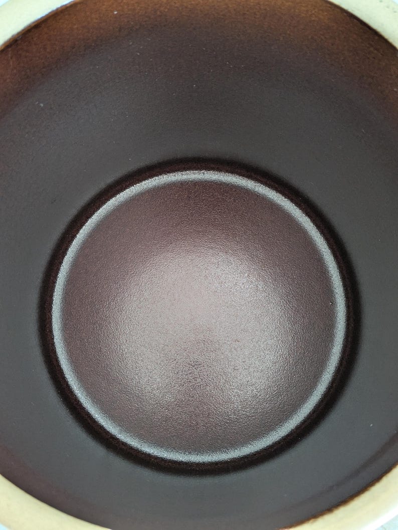 Antique 2 Gallon Stoneware Pottery Butter Dairy Crock Blue U.S.A. Crown ...