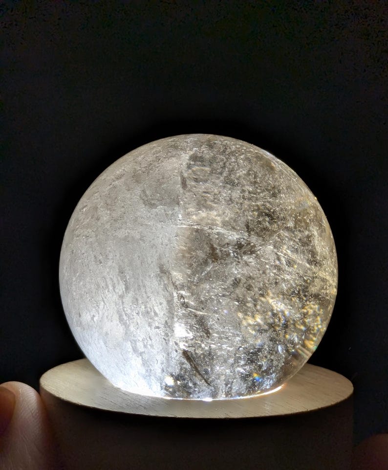 Polished Smoky Citrine Crystal Sphere - Etsy