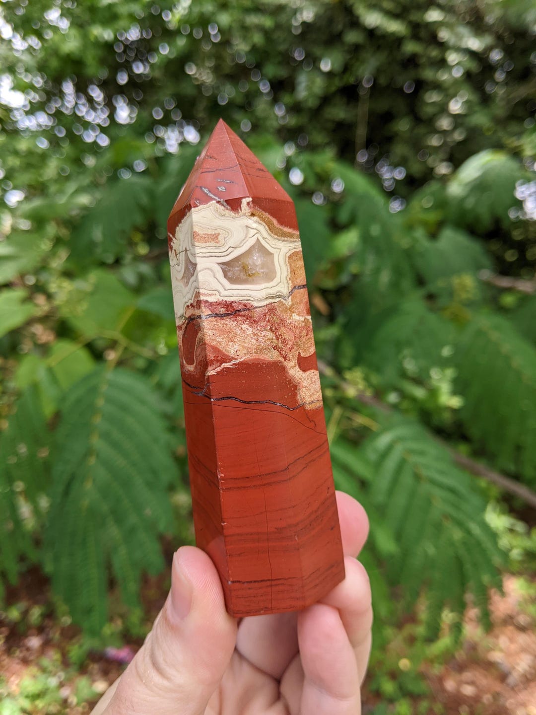 Red Jasper Tower - Etsy