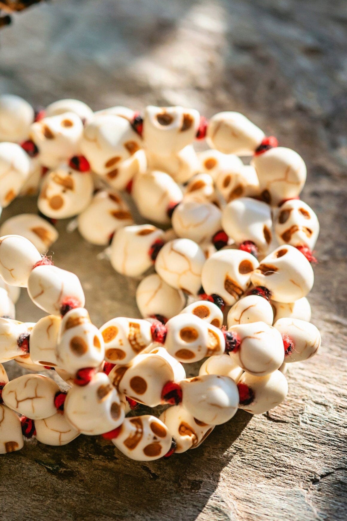 Skull Necklace Goddess Kali Mund Mala Hindu God Mahakali Necklace Mund ...