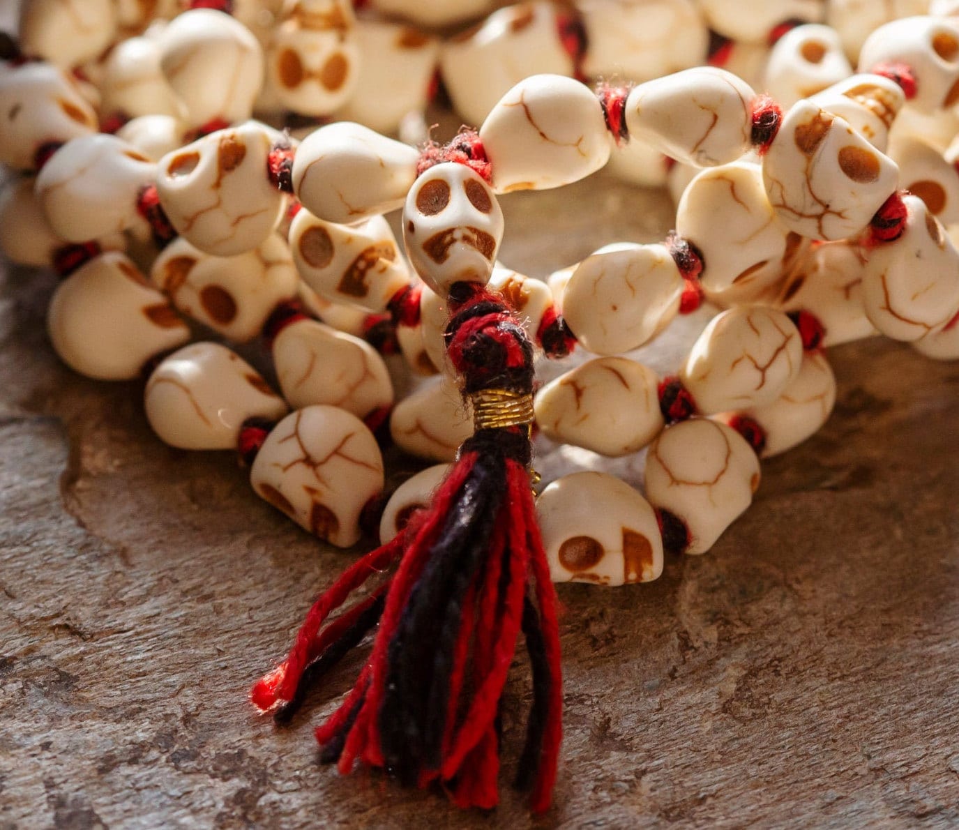 Skull Necklace Goddess Kali Mund Mala Hindu God Mahakali Necklace Mund ...