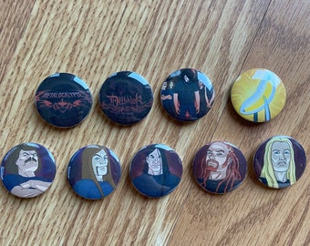 1.25 Nu-metal Pin-back Buttons - Etsy