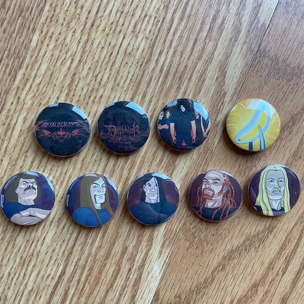 Metalocalypse Banana Stickers - Etsy