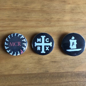 My Chemical Romance Pin-back Buttons - Etsy