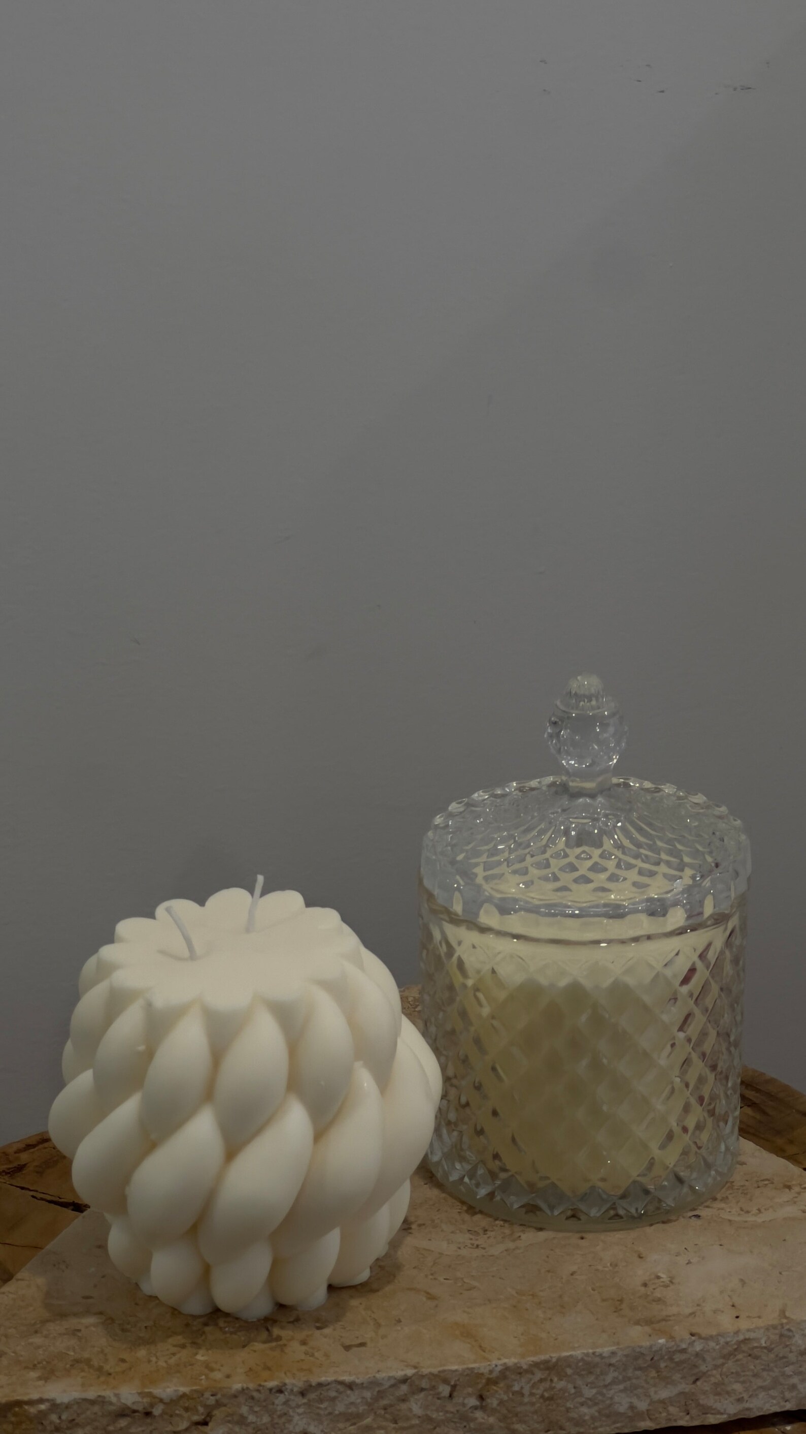 Huge Knot Candle | Knitted Candle |big Interwoven Knit Pillar Candles ...