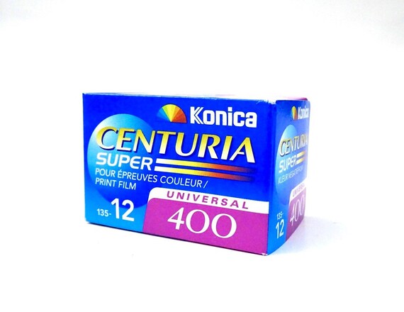 Konica CENTURIA 400 Vintage 35mm Film. Expired 2005 | Etsy