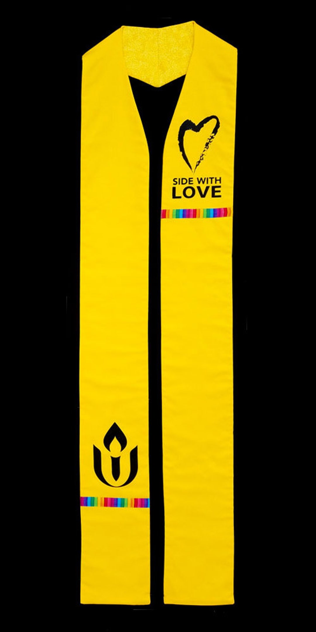 Side With Love Minister Stole UU Version - Etsy