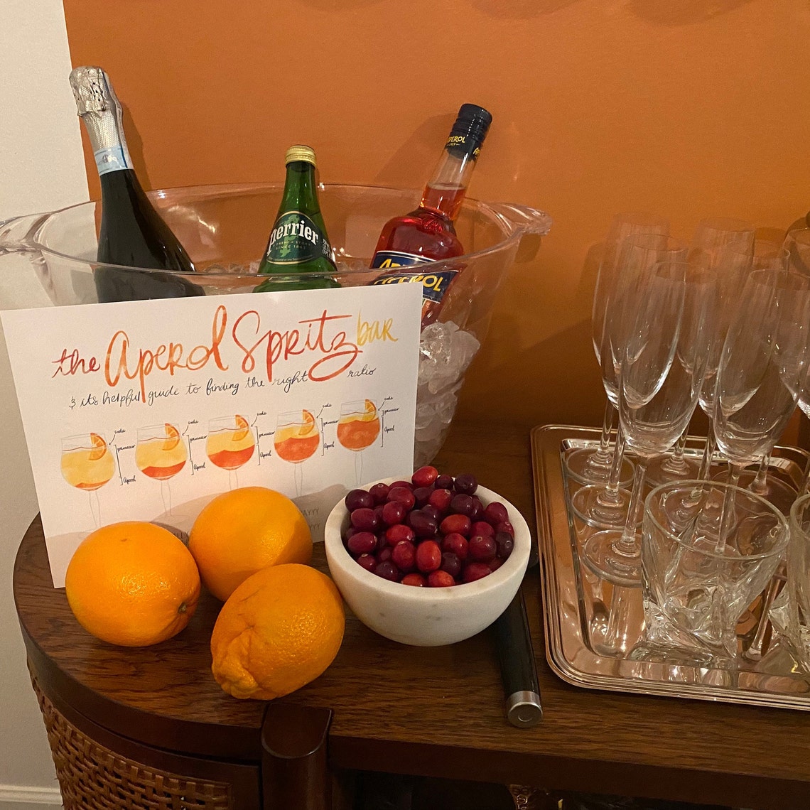 Aperol Spritz Bar Schild DIGITAL DOWNLOAD Brunch Dekoration - Etsy