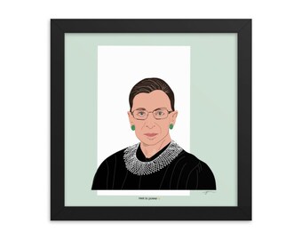 Rbg I Dissent Poster - Etsy