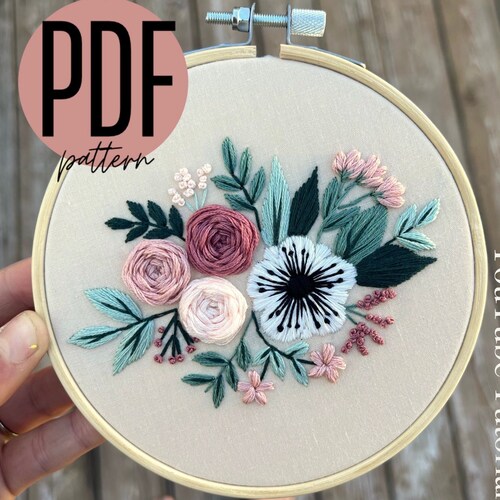 Badger Hand Embroidery Pattern Instant Download - Etsy