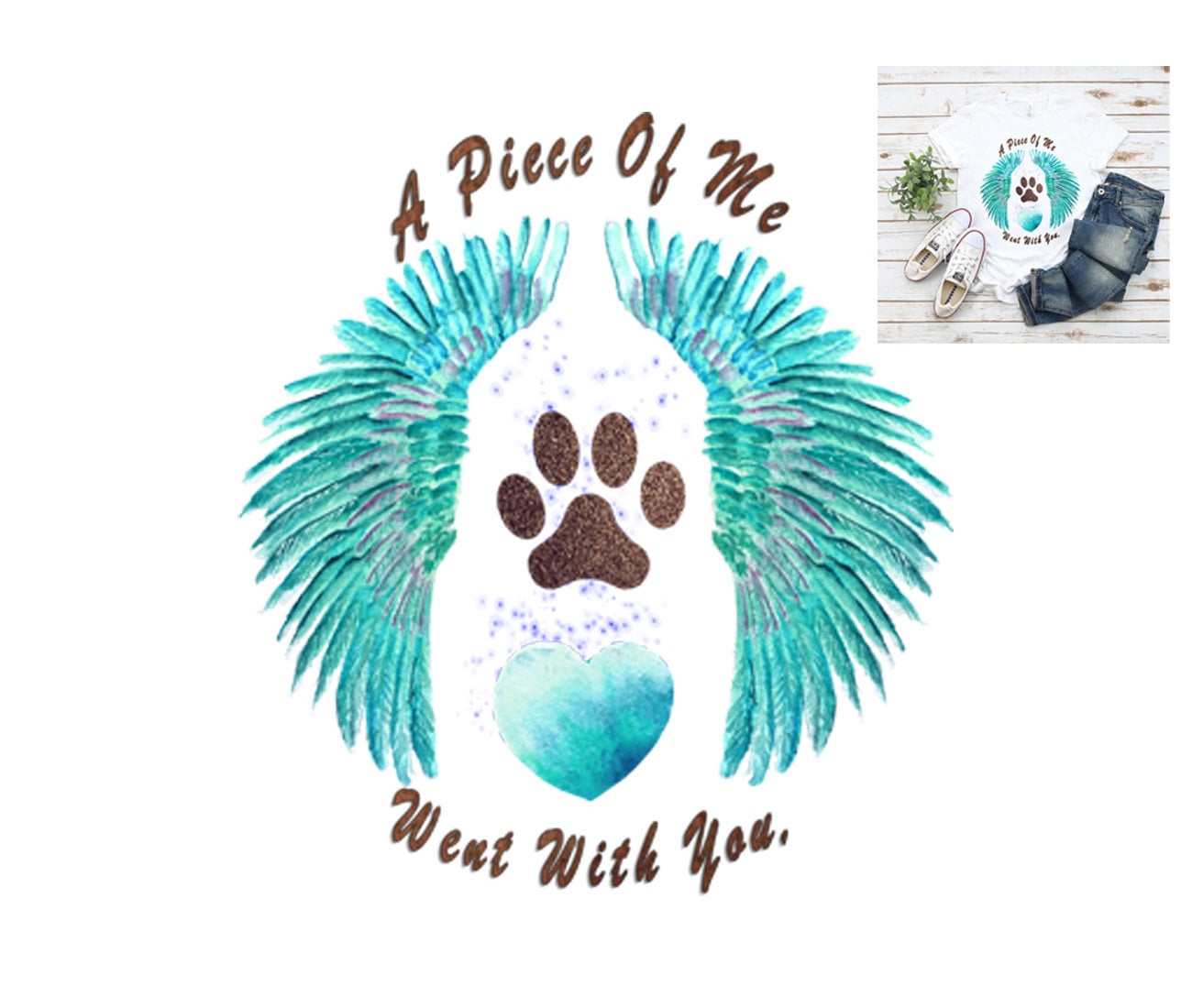 Memory Dog PNG, Memorial Dog, A Peace of Me Went With You, Pet Dog Loss ...
