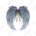 All Seeing Eye Angel Wings Watercolor PNG Digital Instant Download ...