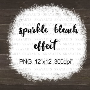 Bleach Effect Png, Bleached Sparkle Effect Design, for Digital Bleach ...