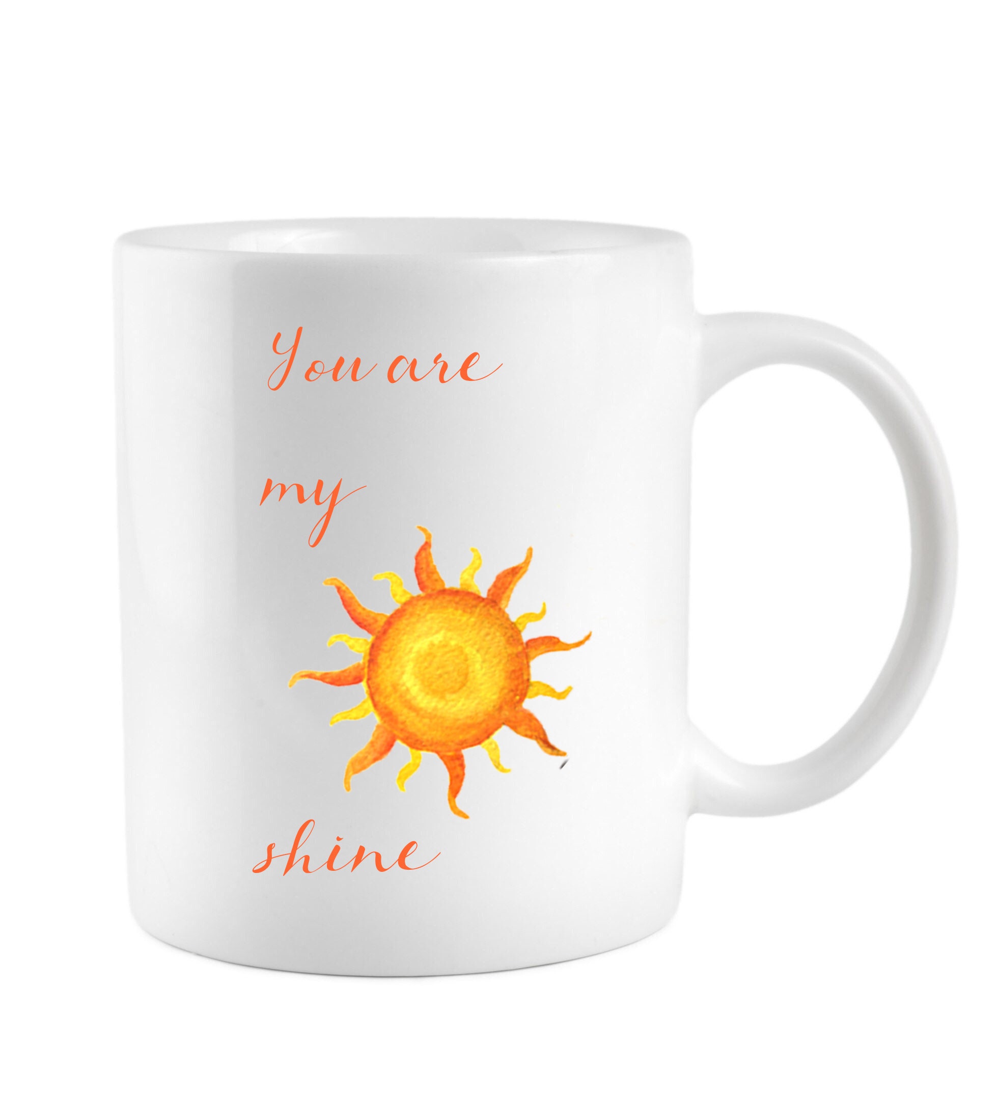 Watercolor Sun Clipart Hand Painted Watercolour Digital Sun PNG Mom's ...