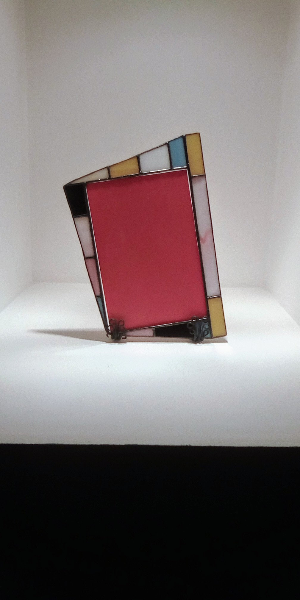 Colorful Stained Glass Photo Frame. Rainbow Photo Frame. Home Decor ...