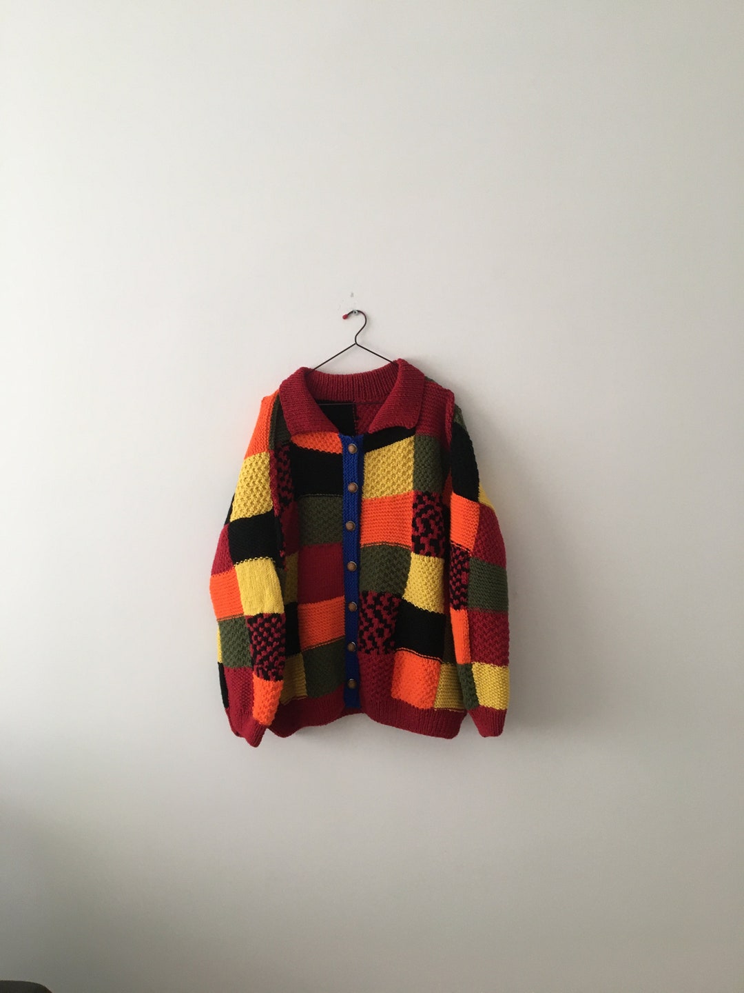 PDF Pattern Harry Styles Cardigan Sweather JW Anderson Multicolor ...