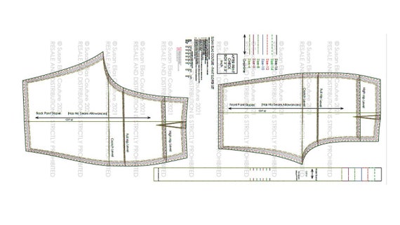 Craft Supplies & Tools Knitting 24X60 3-PIECE PANT SLOPER/ pdf Digital ...