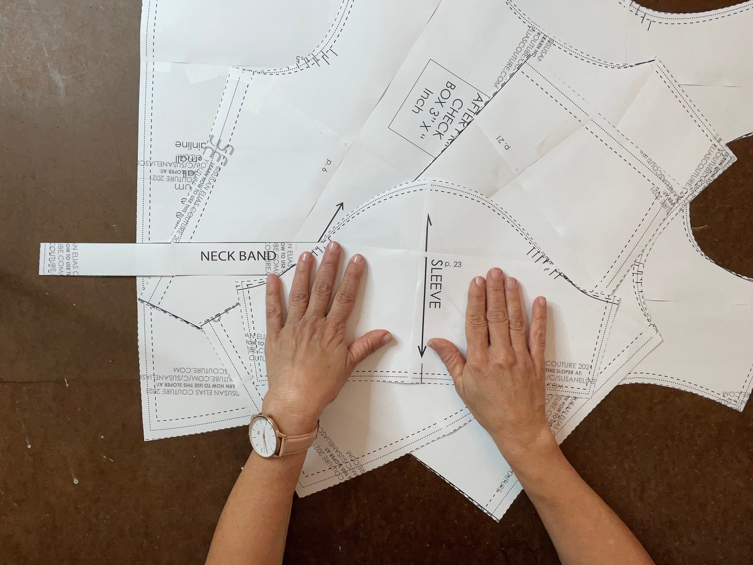 Designer T-shirt PDF Sewing Pattern - Etsy