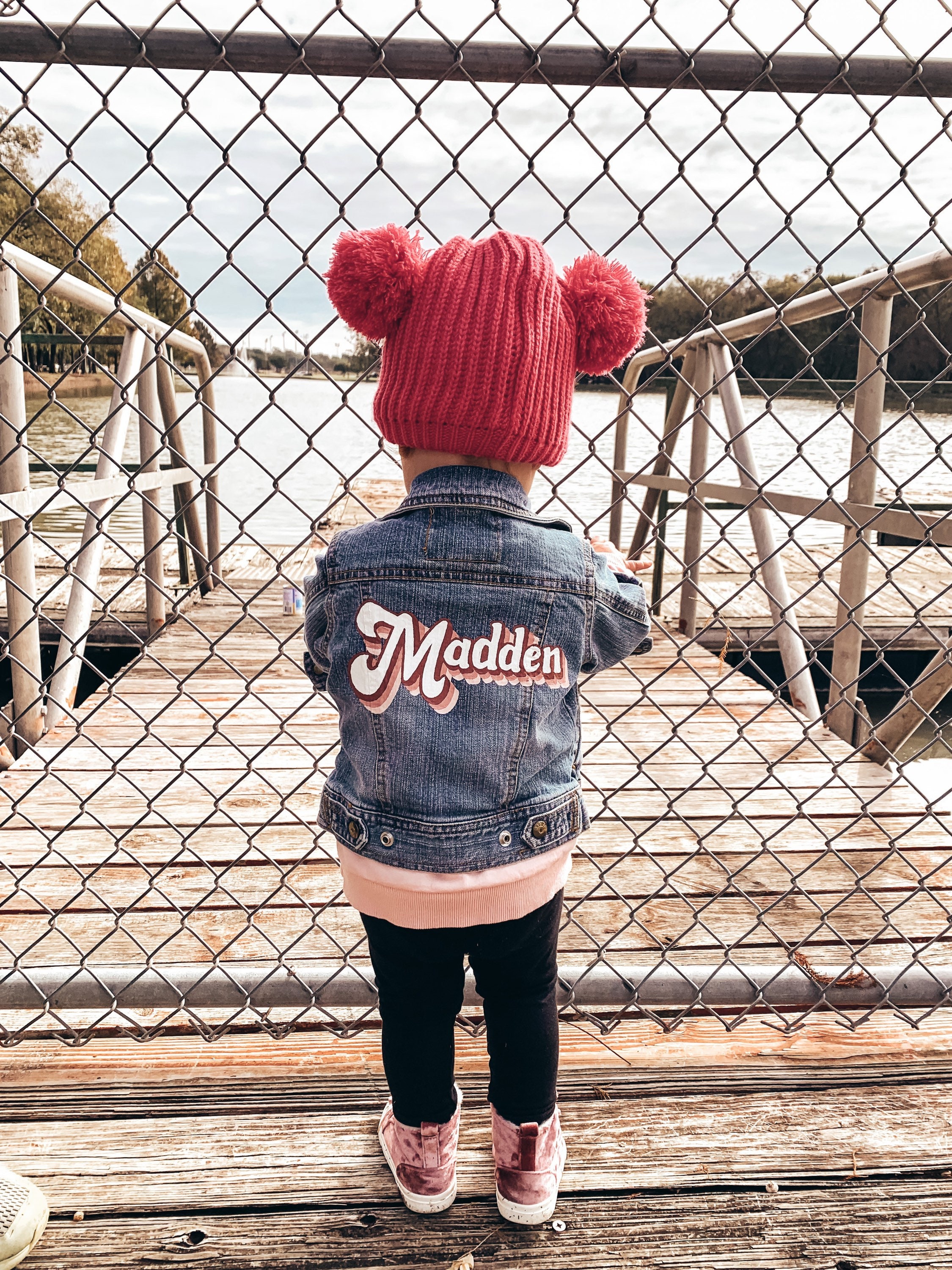 Custom Baby/toddler Denim Jacket Hand-painted - Etsy