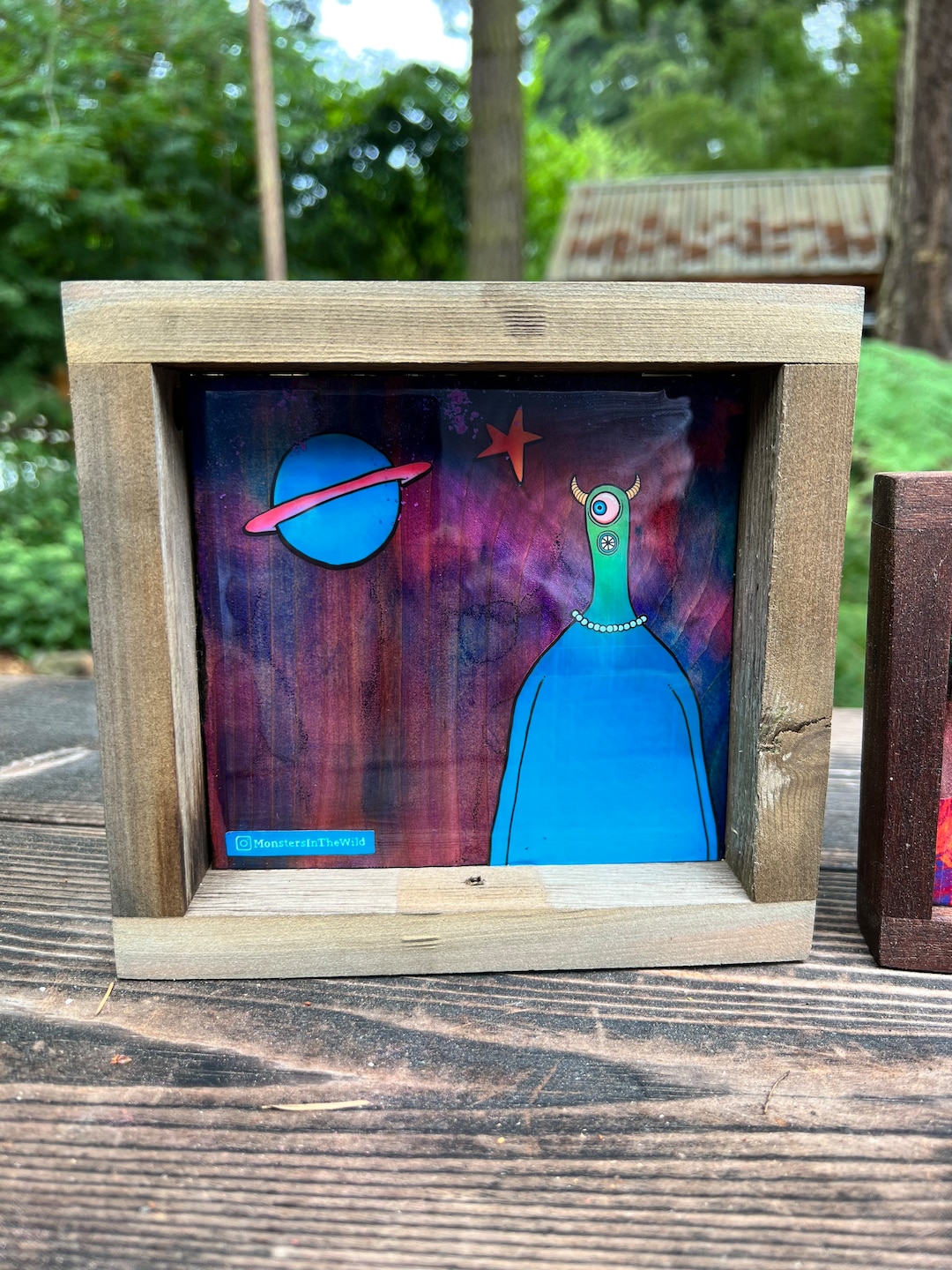 Original Art, Wee Painting, Comes With a Certificate of Singularity - Etsy