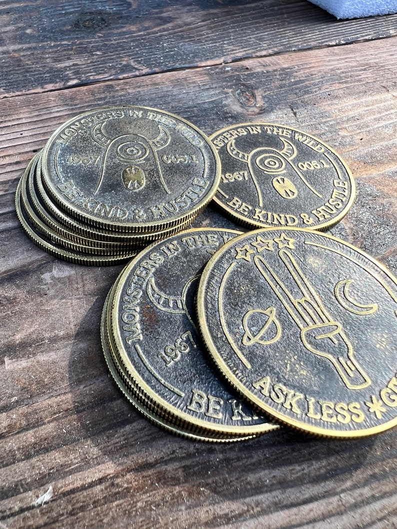 Brass Challenge Coin - Etsy