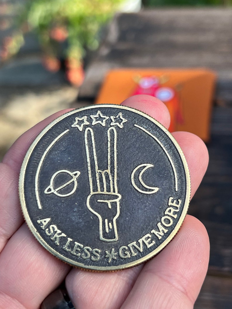 Brass Challenge Coin - Etsy