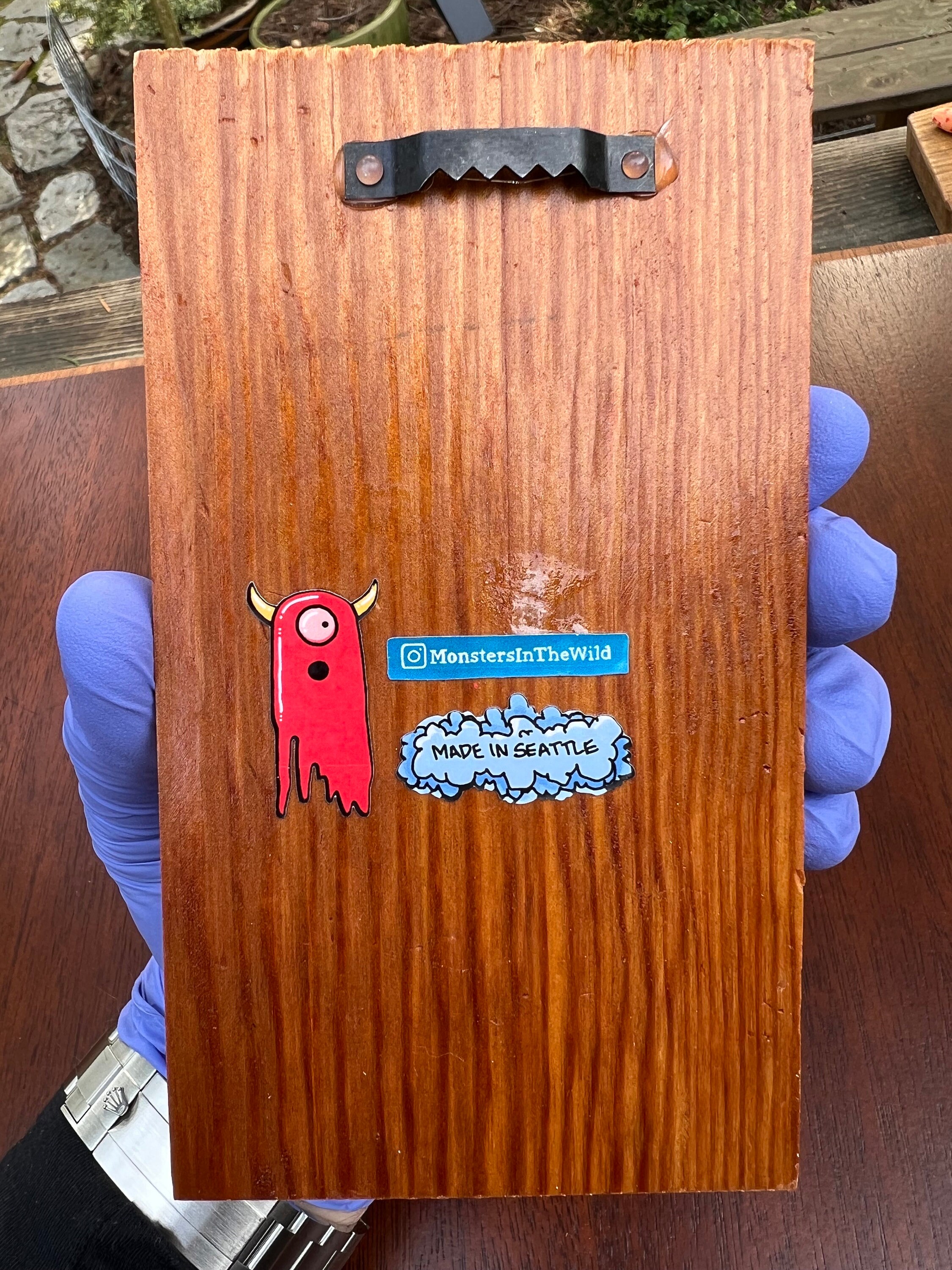 Original Art Wee Sculpture Painted Foam on Reclaimed Wood - Etsy