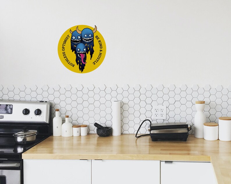 Giant Sticker Wall Decal 12 Inches to Be Exact. - Etsy