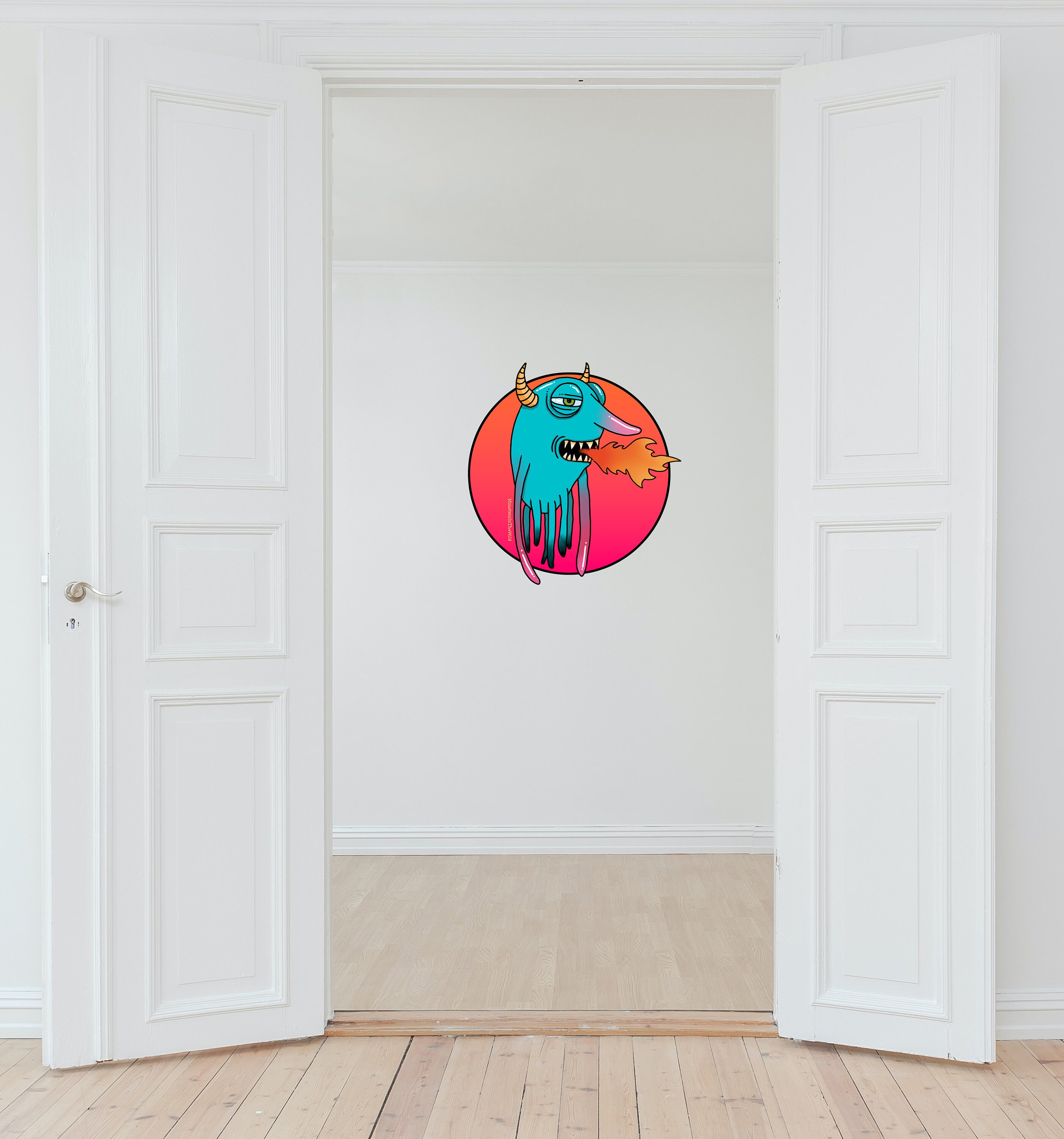 Giant Sticker Wall Decal 24 Inches to Be Exact. - Etsy