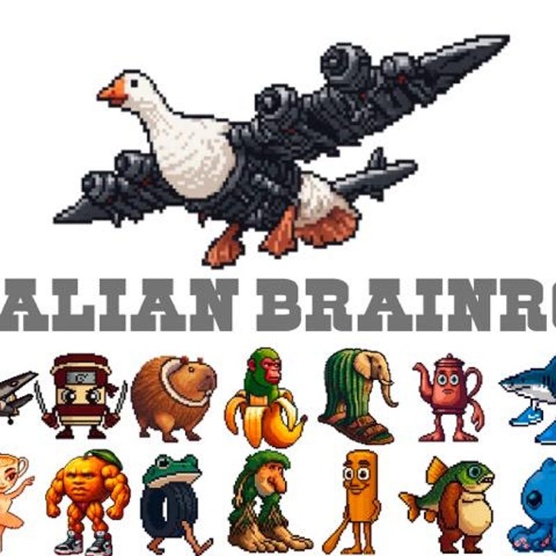 Italian brainrot pixel art - Etsy España