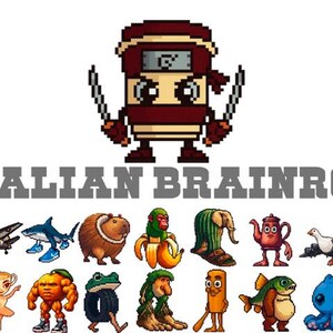 Italian Brainrot | Capuccino Assassino | Pixel Art Png Image - Etsy