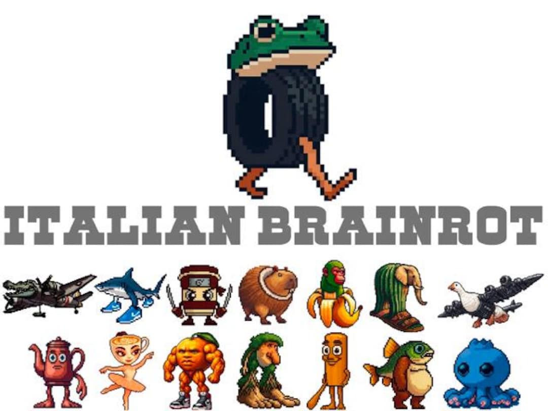 Italian Brainrot | Boneca Ambalabu | Pixel Art Png Image - Etsy